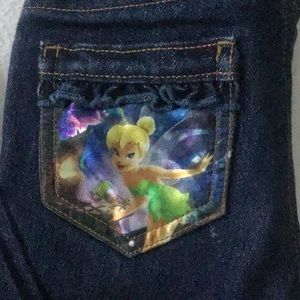 Disney | Bottoms | Nwot Disney Store Tinkerbell Exclusive Girls Jeans ...